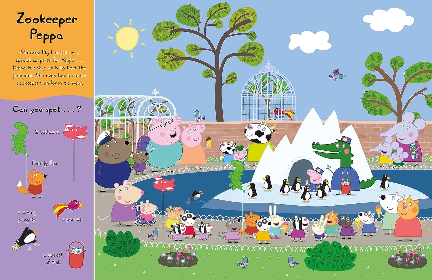 Where’s Peppa at the Zoo?