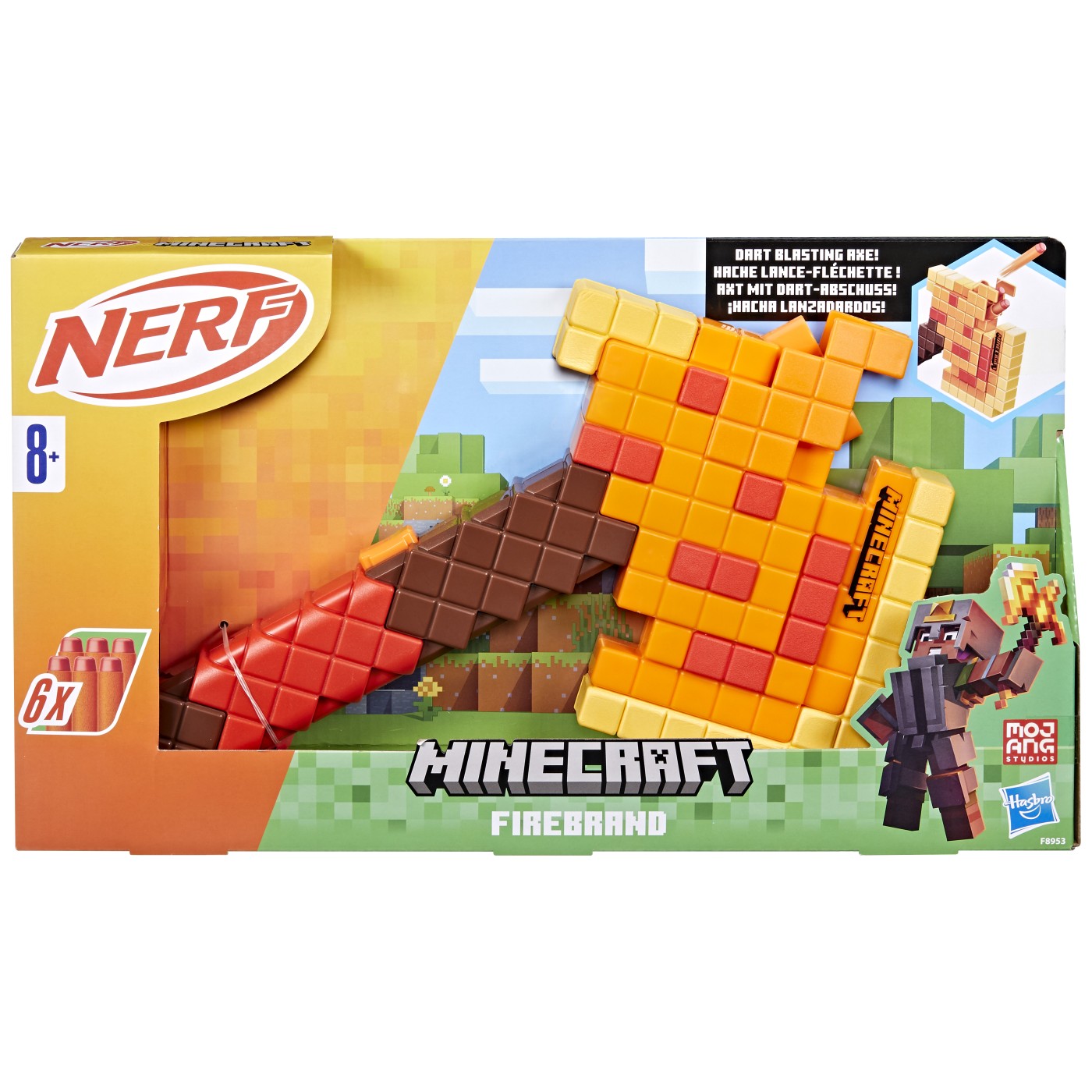 NERF BLASTER NERF MINECRAFT FIREBRAND - Nerf