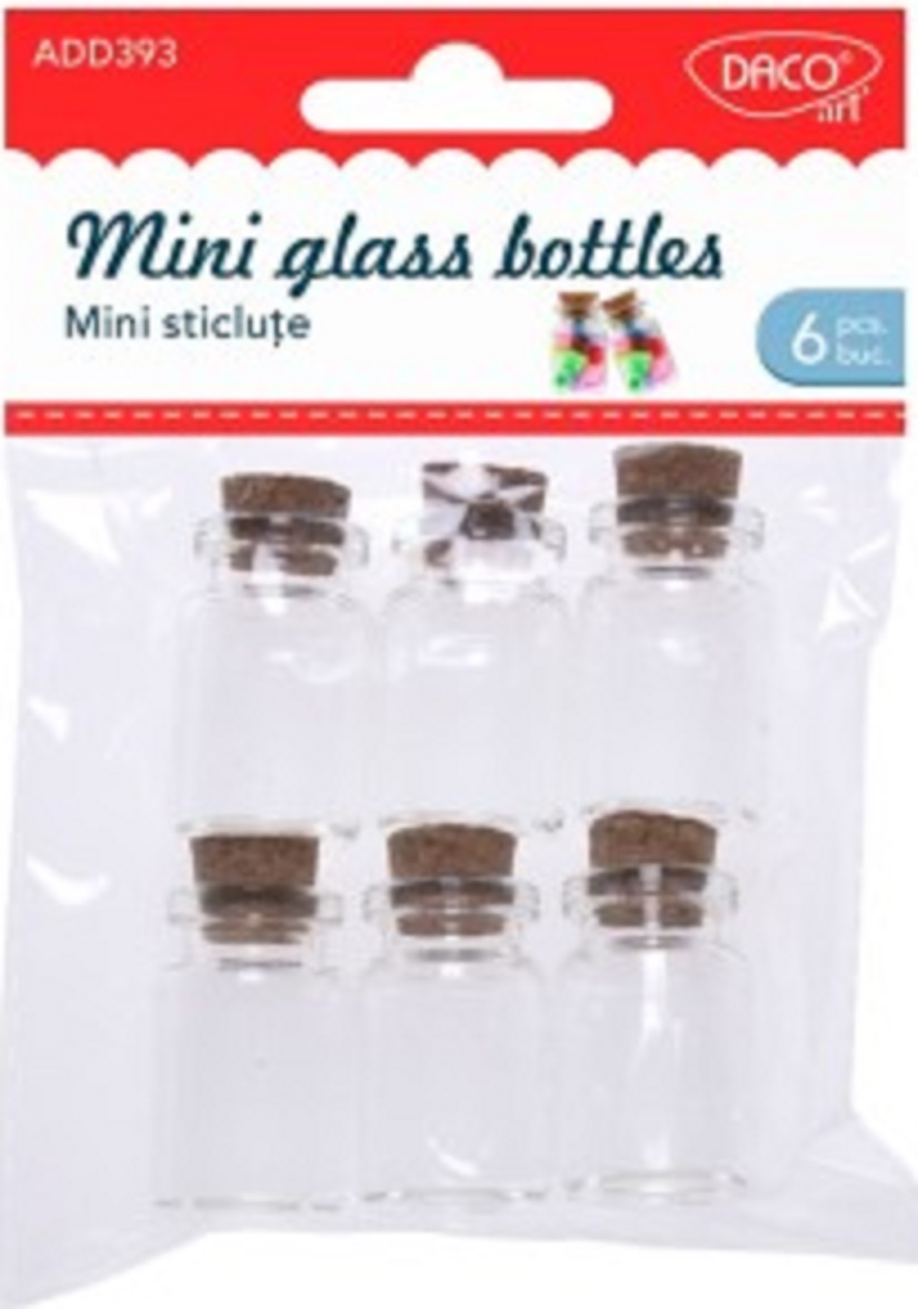 Accesorii craft - Mini-sticlute - Daco