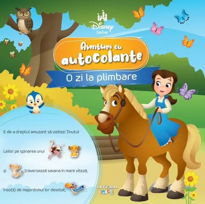 Aventuri cu autocolante. O zi la plimbare