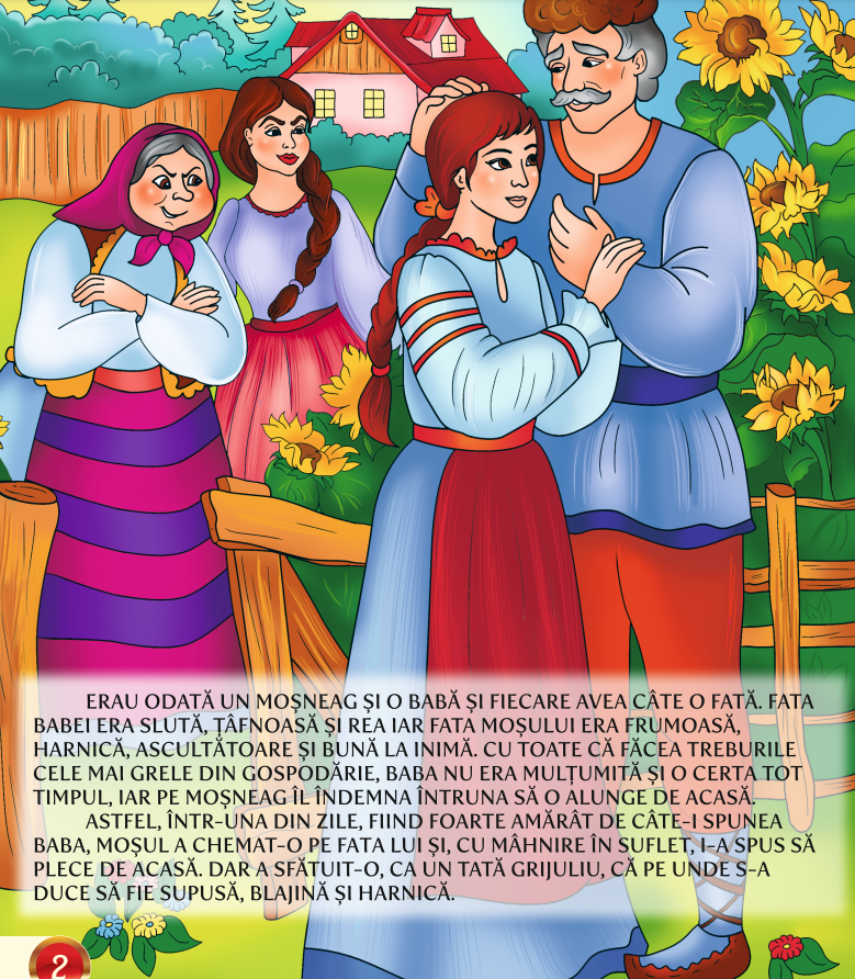 Fata babei si fata mosneagului