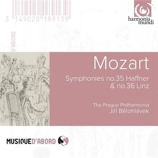 Mozart: Symphonies No.35 'Haffner' & No.36 'Linz' - Wolfgang Amadeus Mozart, Prague Philharmonia