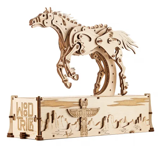 Puzzle mecanic - Mustang Mecanic - Wood Trick