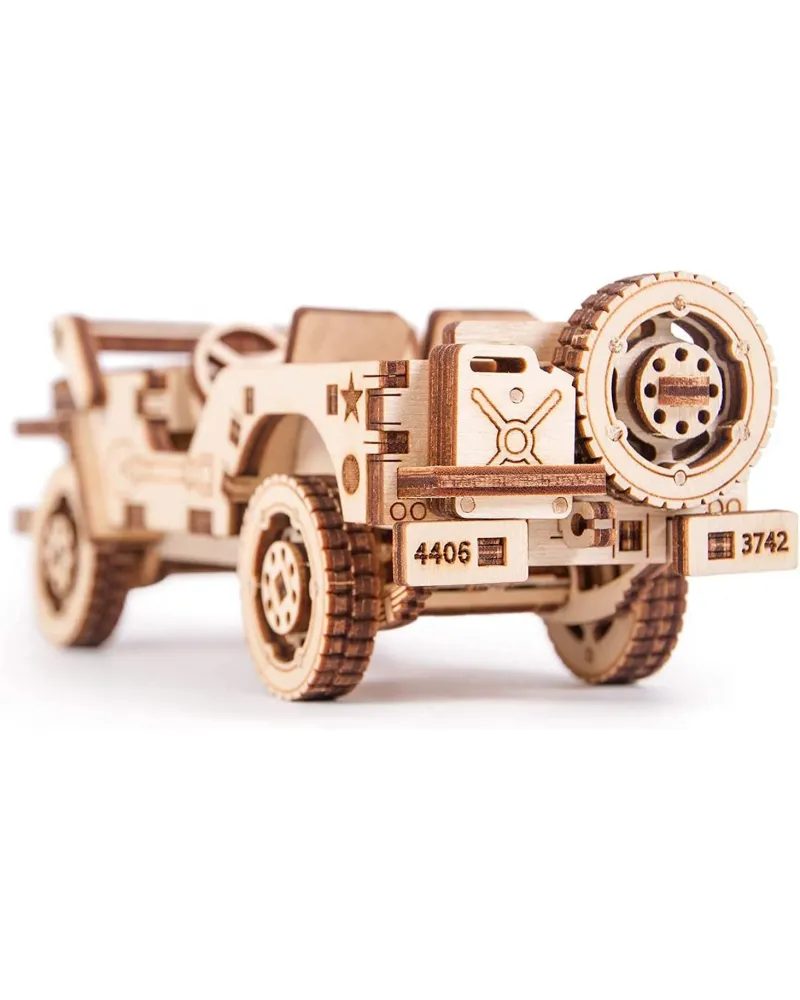 Puzzle mecanic - SUV Militar - Wood Trick - Wood Trick