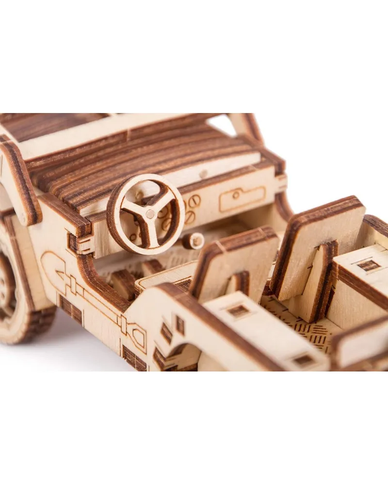 Puzzle mecanic - SUV Militar - Wood Trick