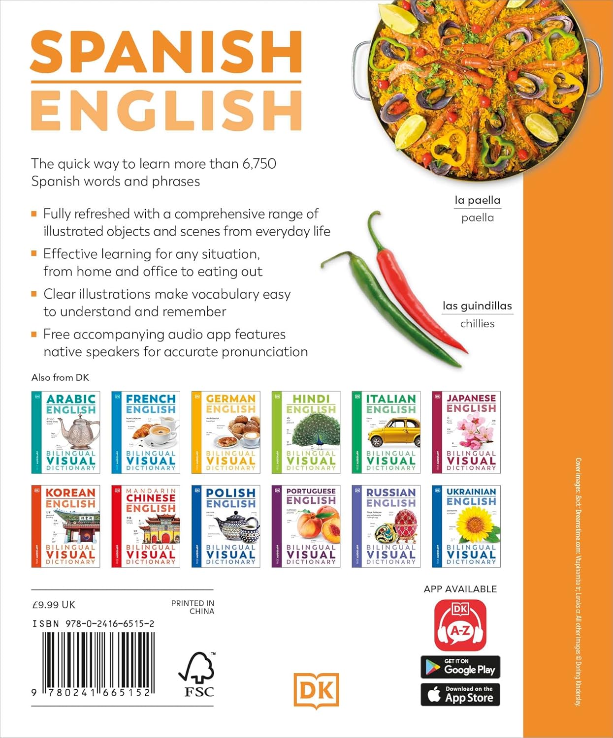 Spanish English Bilingual Visual Dictionary - DK
