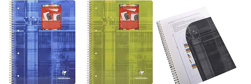 Caiet Spirala Folder Book Dictando A4 - mai multe modele - Clairefontaine