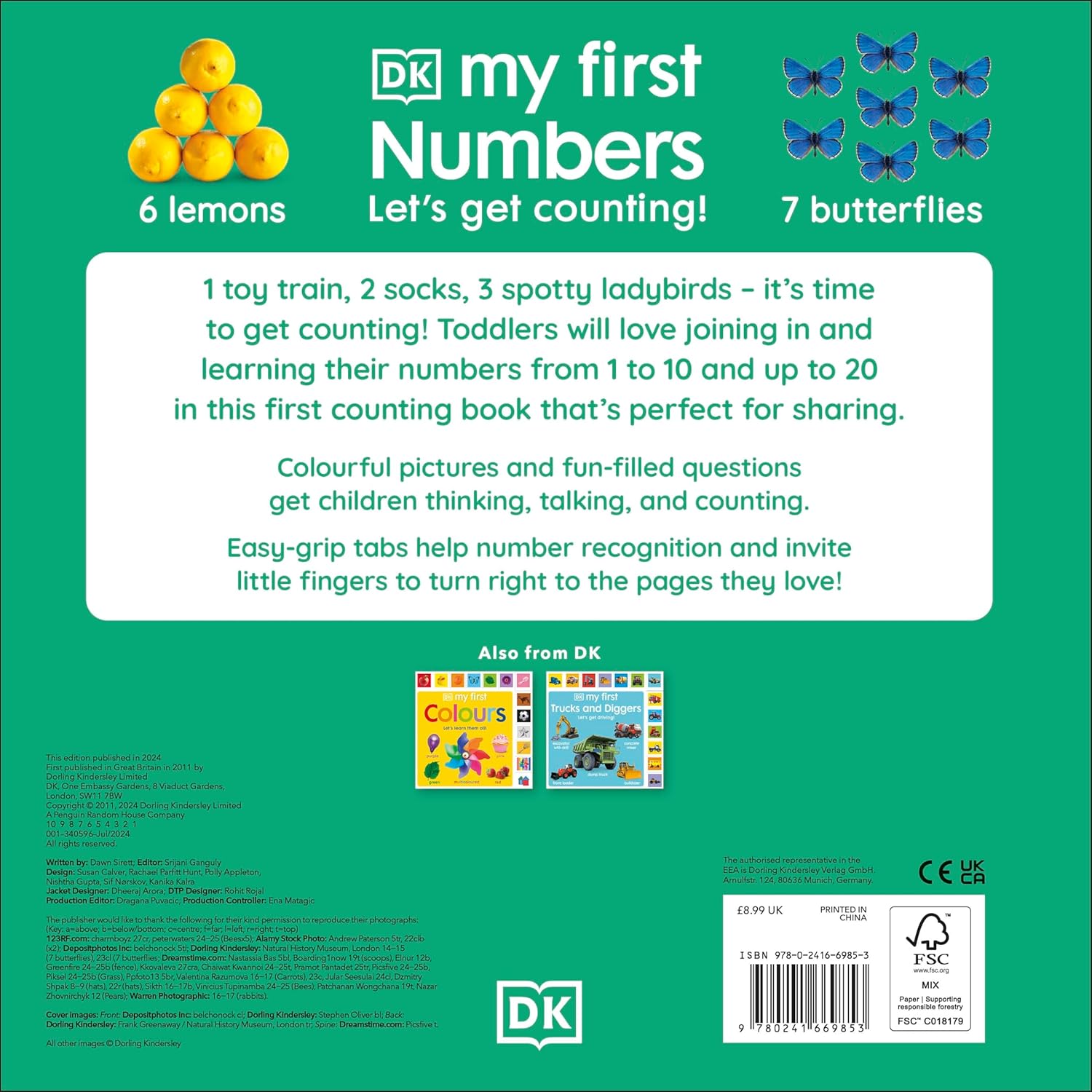 My First Numbers - Dk