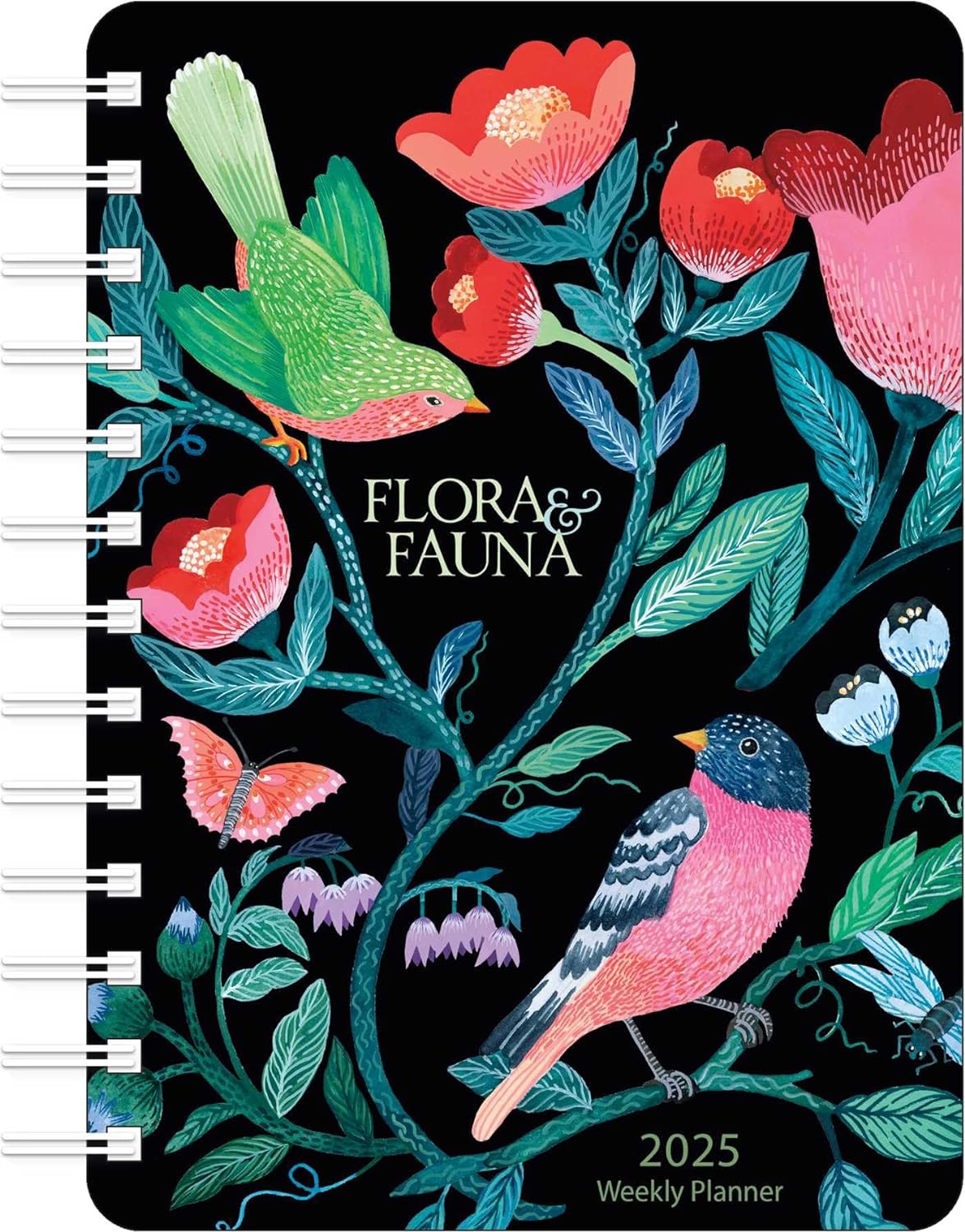 Planner 2025 - Flora & Fauna - Amber Lotus Publishing