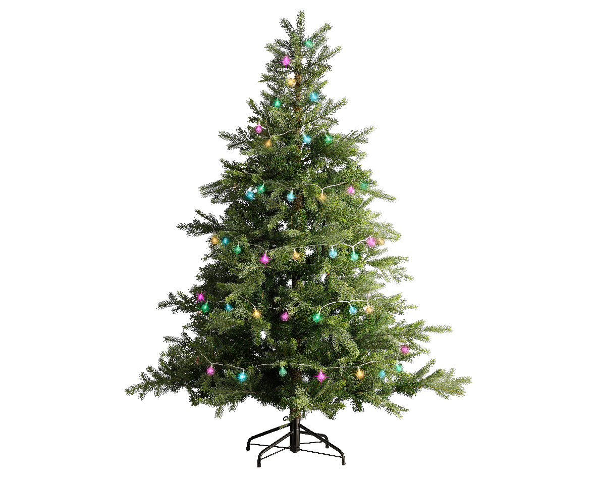 Luminite decorative - 60 LED Multicolored Cherry Lights 8 Functions ...