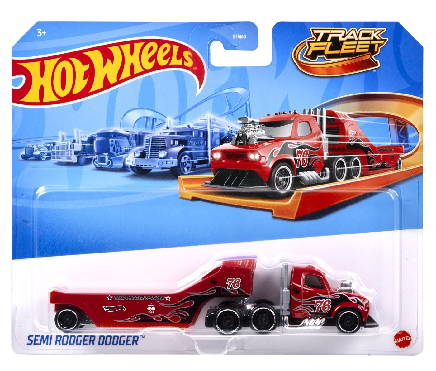 Camion - hot Wheels - Semi Rodger Dodger - Mattel