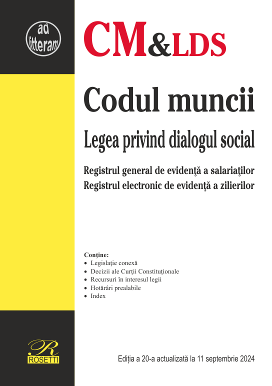 Codul muncii - Legea privind dialogul social