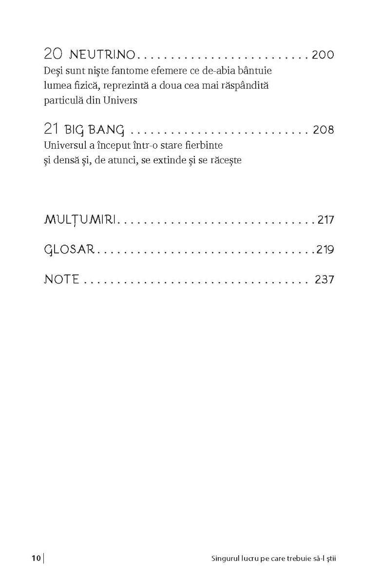 Singurul lucru pe care trebuie sa-l stii - Marcus Chown