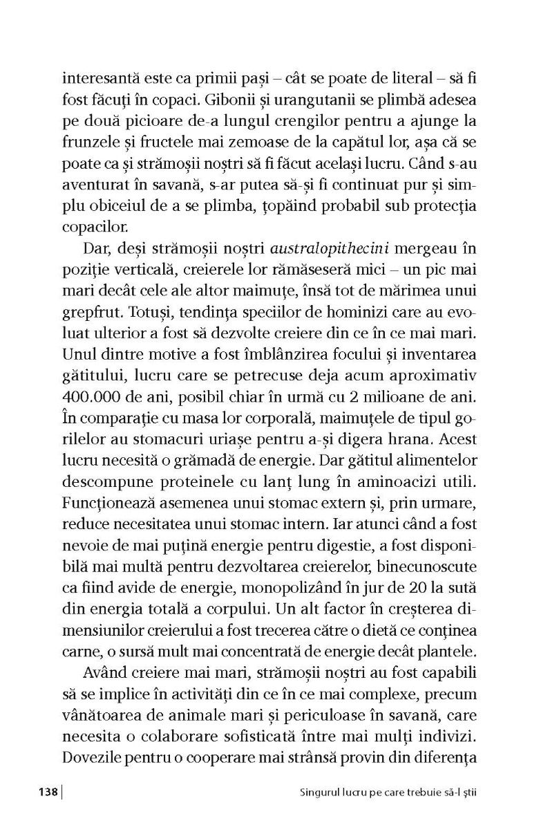 Singurul lucru pe care trebuie sa-l stii - Marcus Chown