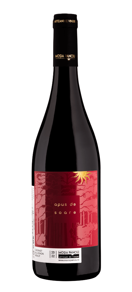 Vin rosu - Apus de soare - Cabernet Sauvignon & Merlot, sec, 2022 ...