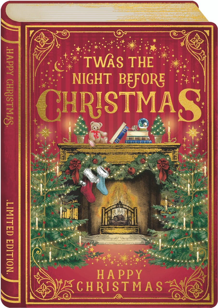 Felicitare - Storybook - Twas the Night Before Christmas - The Art File