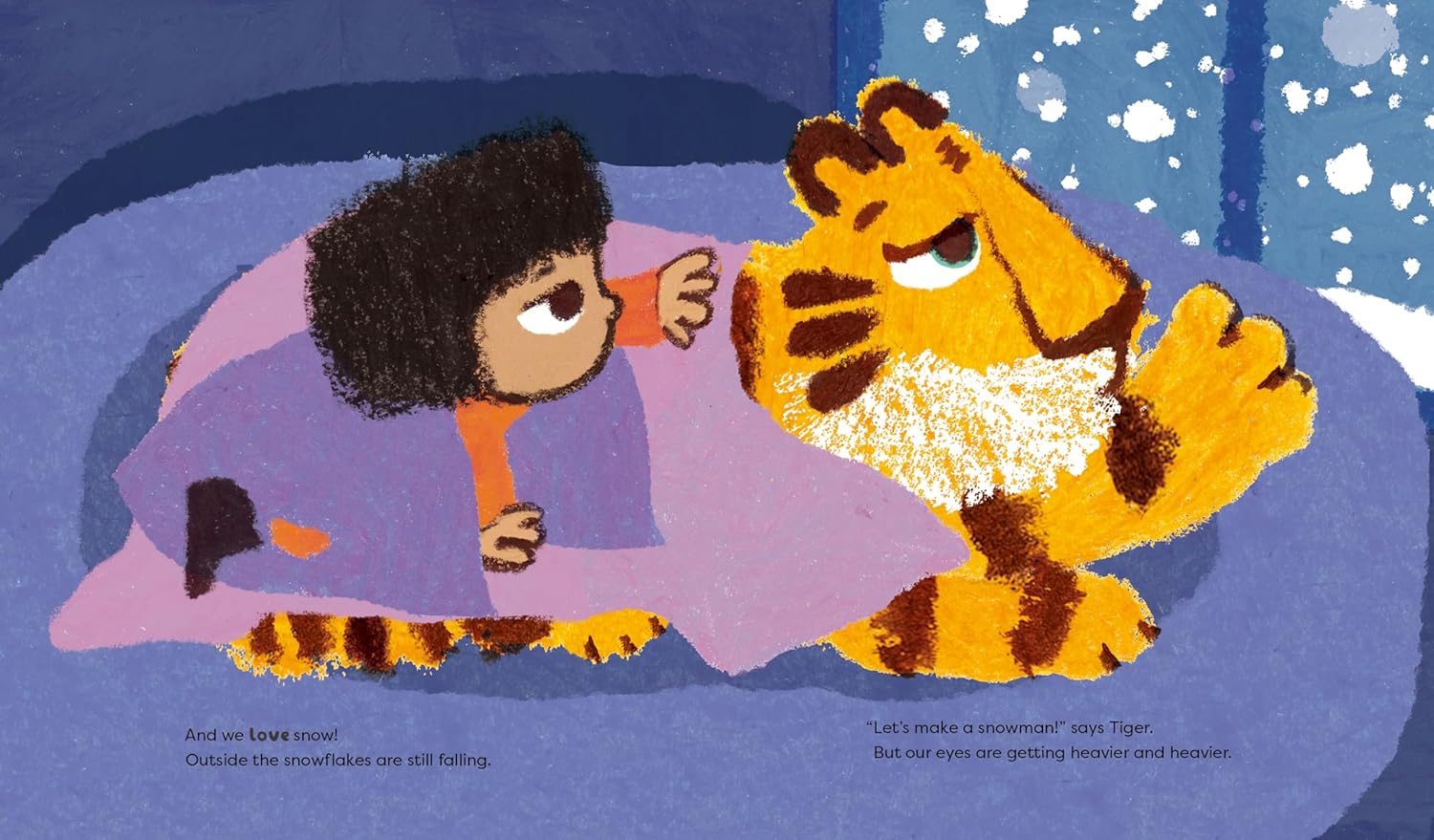 Tiger, It's Snowing! - Daishu Ma