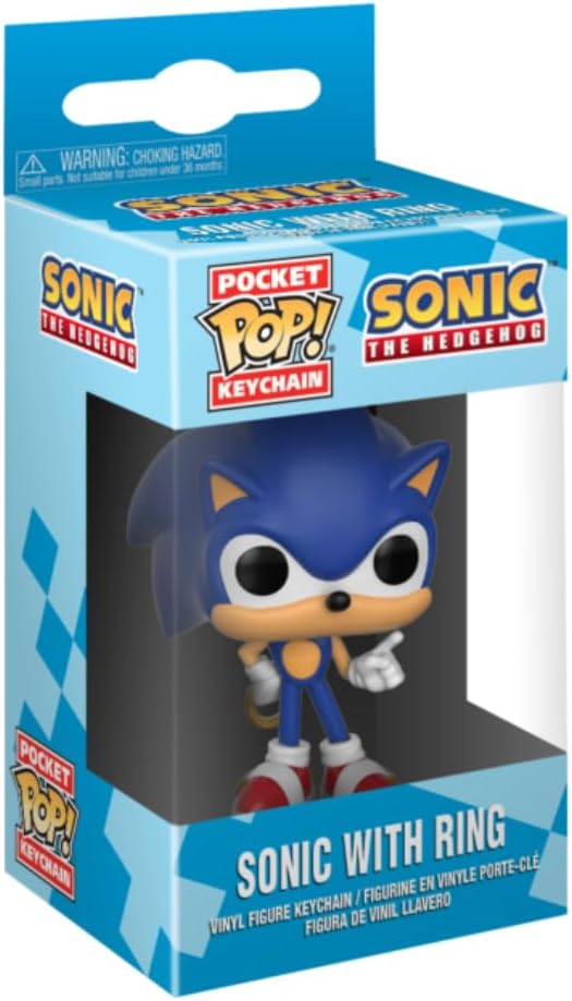 Breloc - Funko Sonic the Hedgehog - Sonic wit Ring - Funko