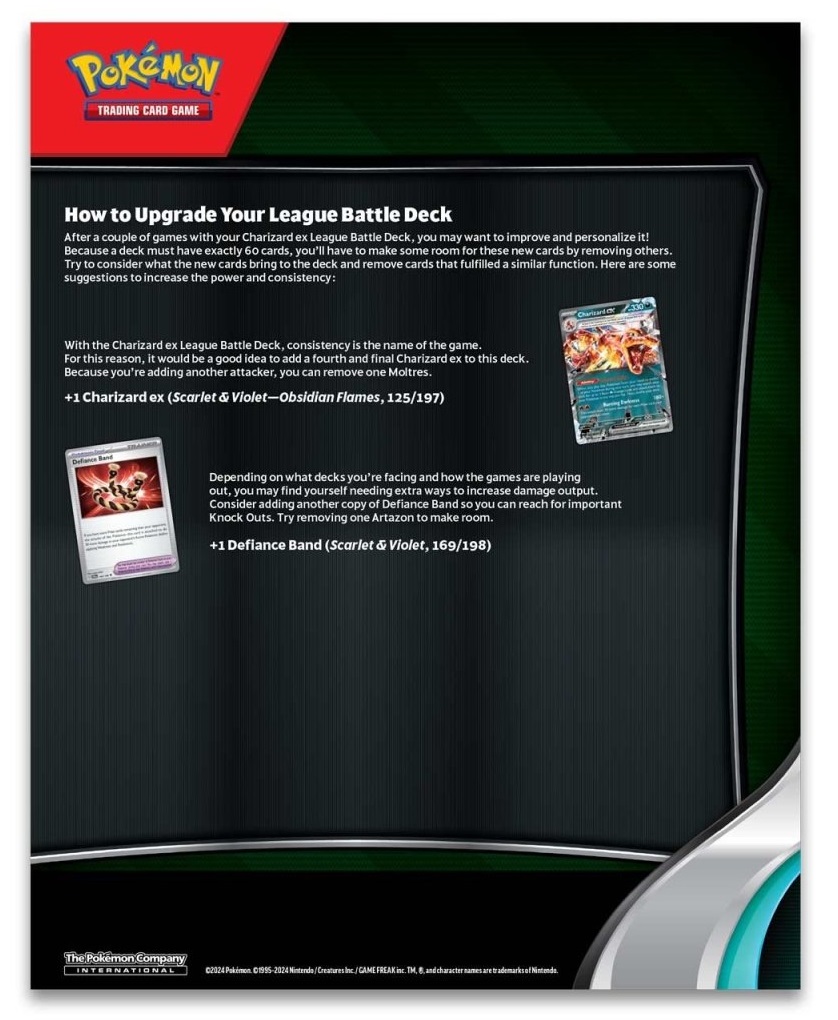 Pokemon TCG - Charizard ex League Battle Deck - The Pokemon Company