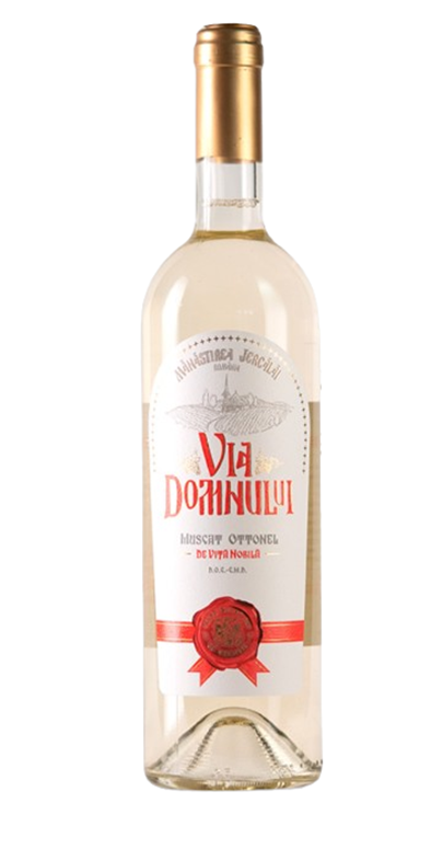 Vin alb - Via Domnului - Muscat Ottonel, demidulce, 2023 - Via Domnului