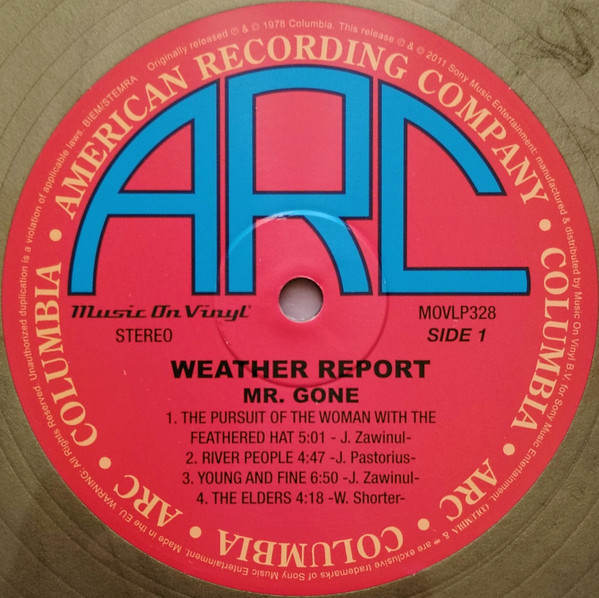 Mr. Gone - Vinyl - Weather Report
