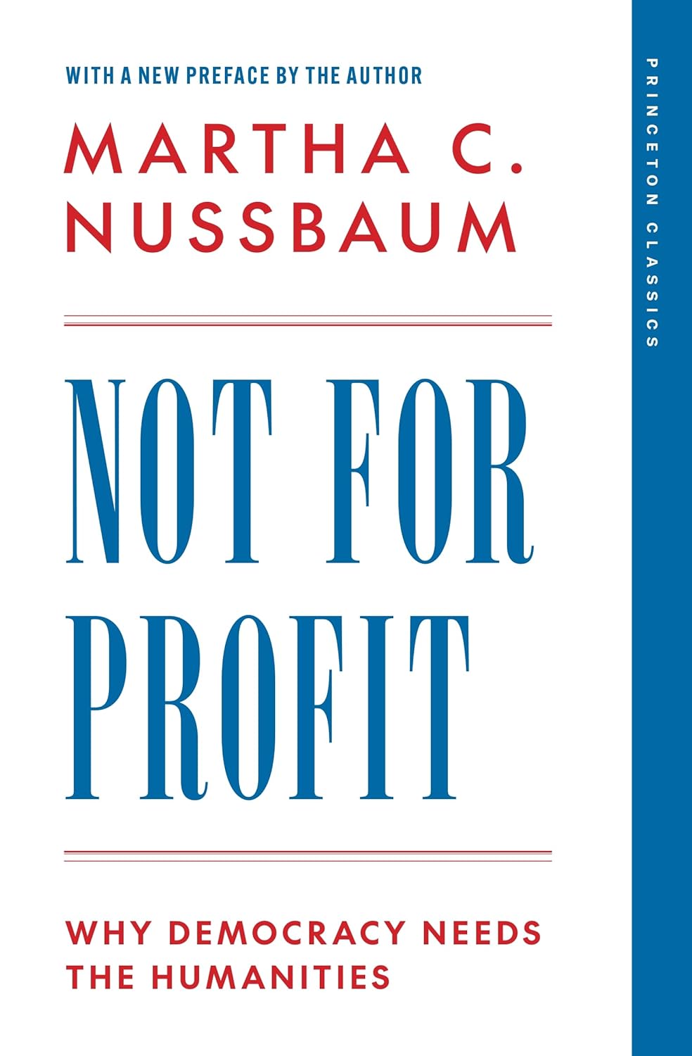 Not for Profit - Martha C. Nussbaum
