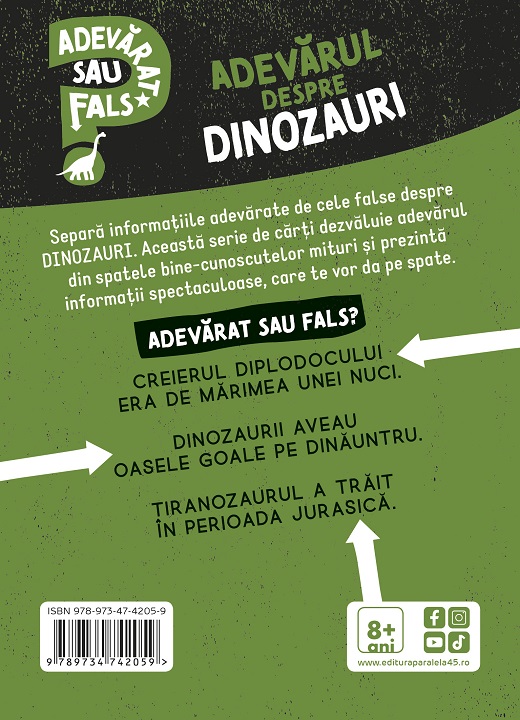 Adevarul despre dinozauri - Alex Woolf