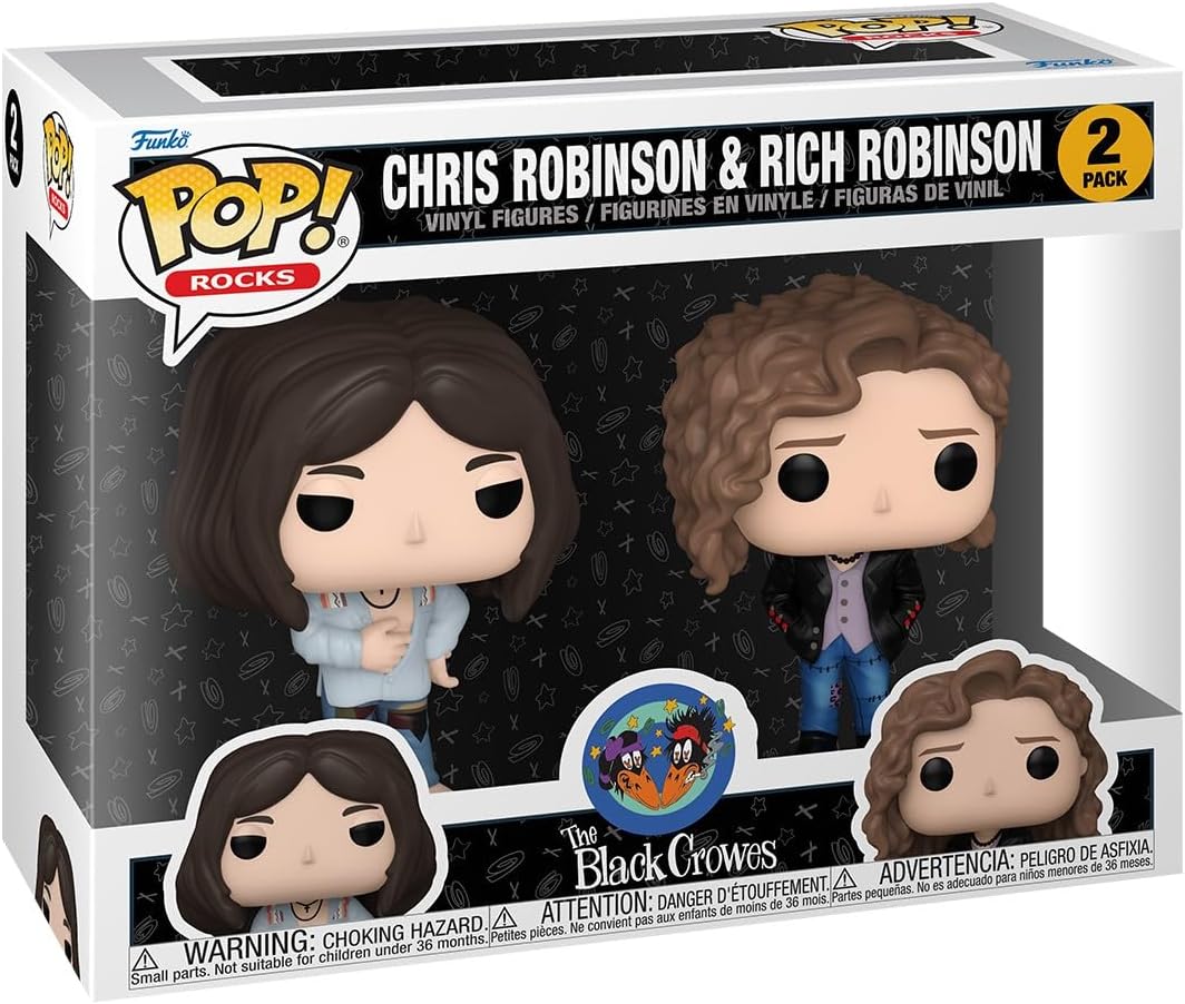 Set 2 figurine - Pop! Rocks: The Black Crowes (Chris Robinson & Rich ...