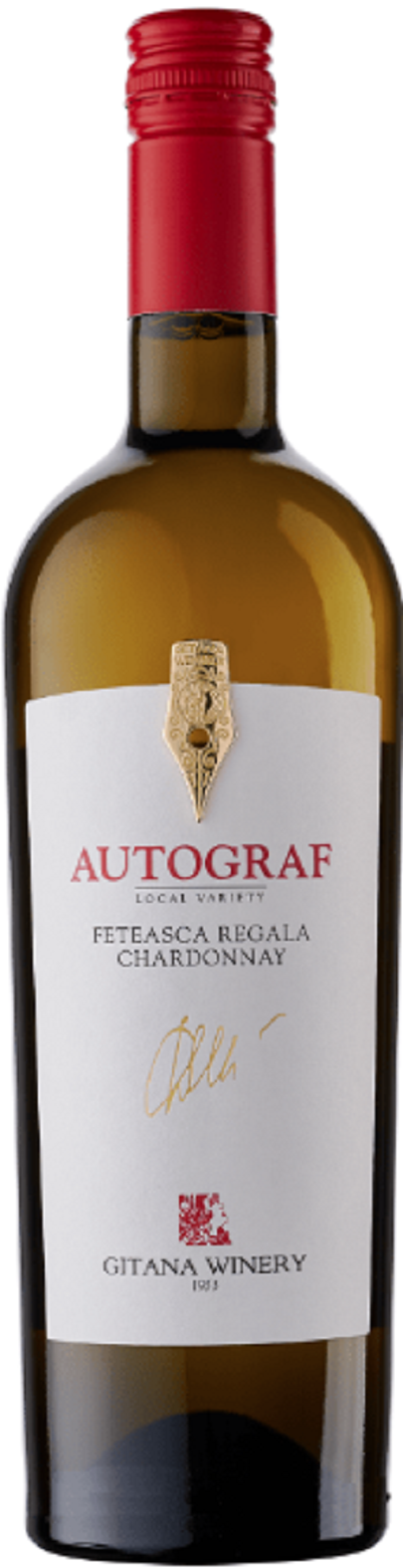 Vin alb - Autograf - Feteasca Regala & Chardonnay, 2022 - Gitana Winery