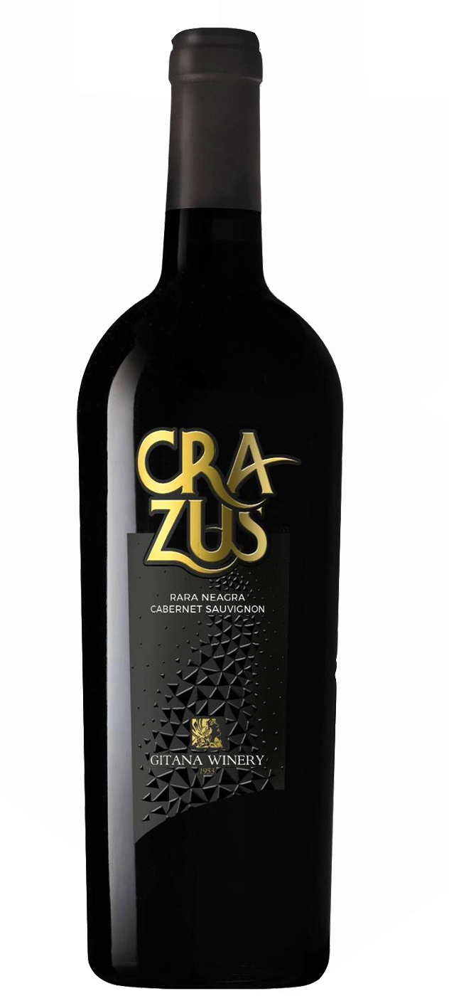 Vin rosu - Crazus - Cabernet Sauvignon, Rara Neagra, sec - Gitana Winery