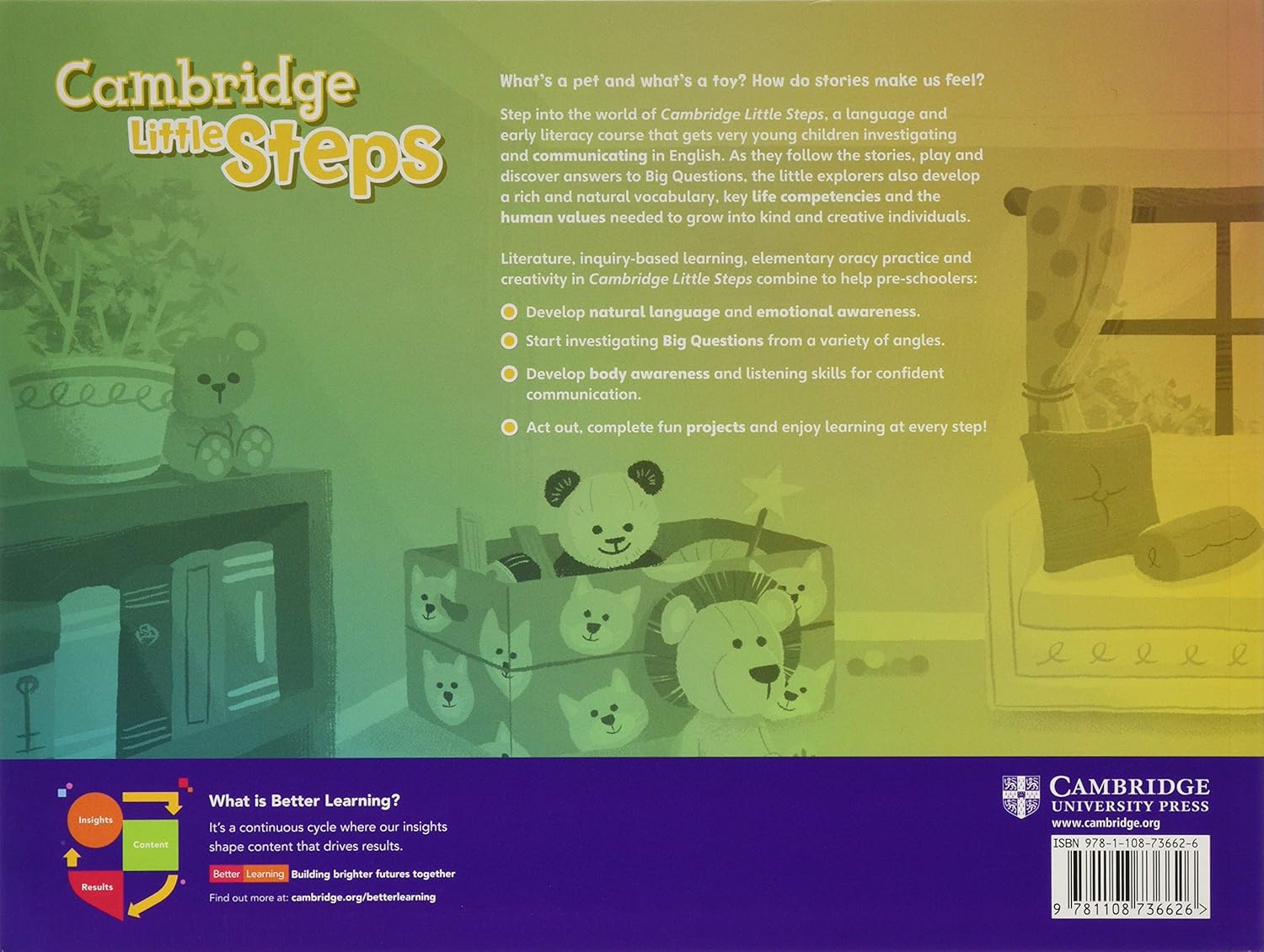 Cambridge Little Steps Level 1 Activity Book - Gabriela Zapiain