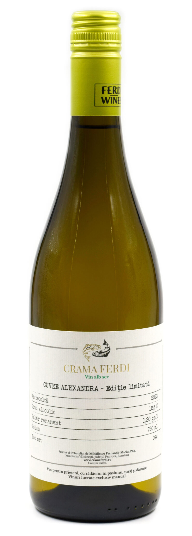 Vin alb - Cuvee Alexandra Editie Limitata - Sauvignon Blanc & Tamaioasa ...