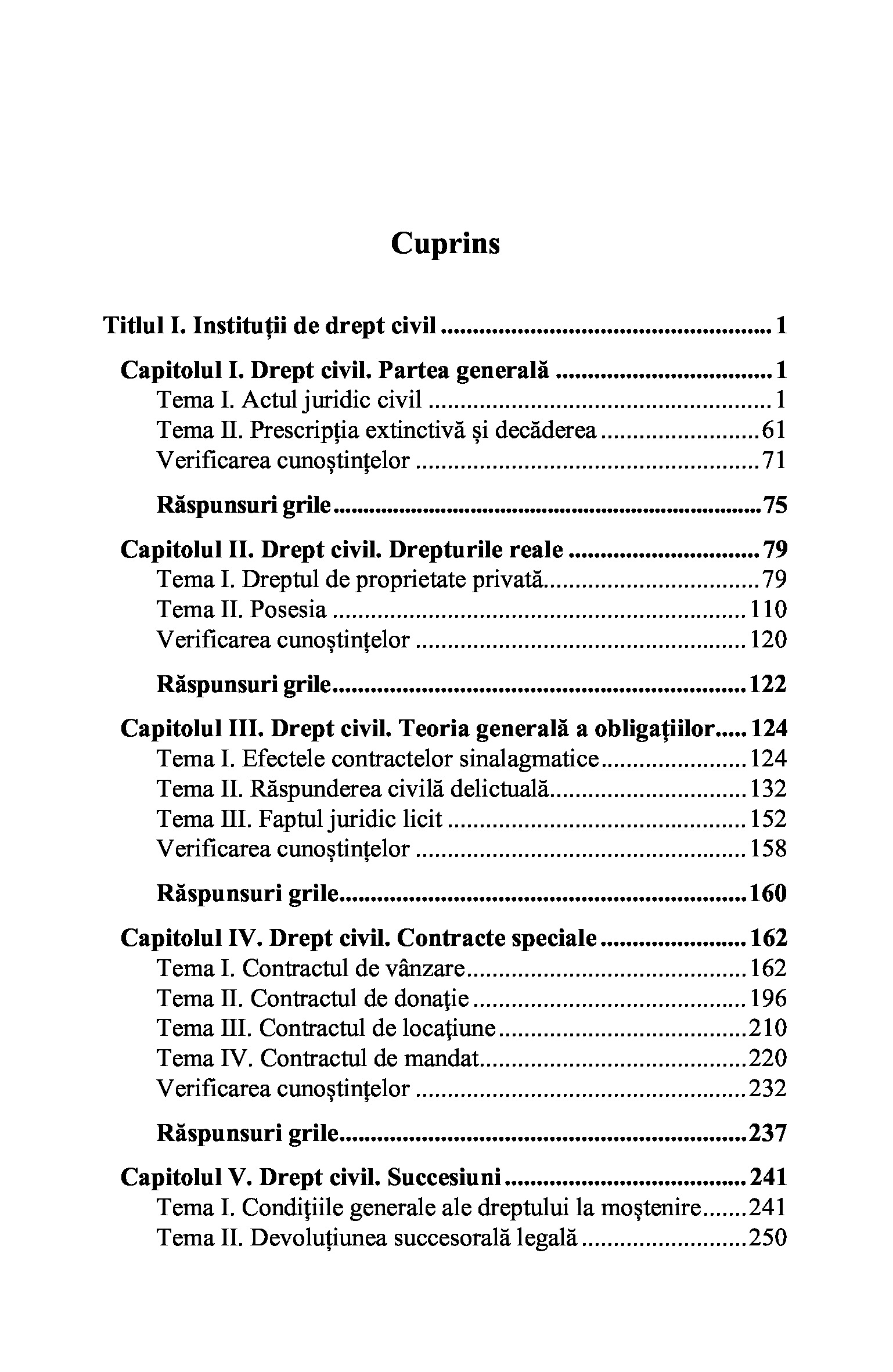 Culegere de teste grila pentru licenta si pentru concursuri de primire ...