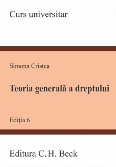 Teoria generala a dreptului - Simona Cristea