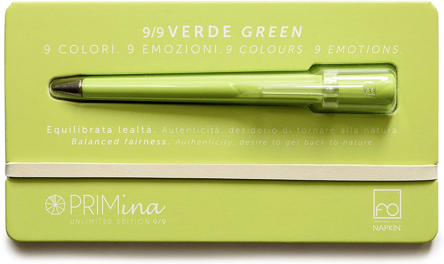 Instrument de scris - Primina - Green - Napkin Forever