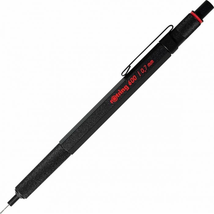 Creion mecanic - Rotring 600 - Black (0.7mm) - Rotring