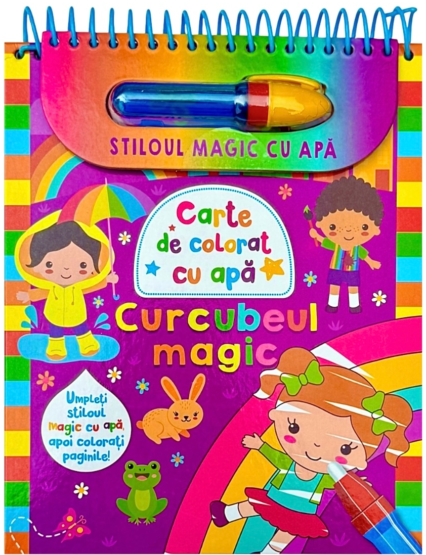 Stiloul magic cu apa - Curcubeul magic