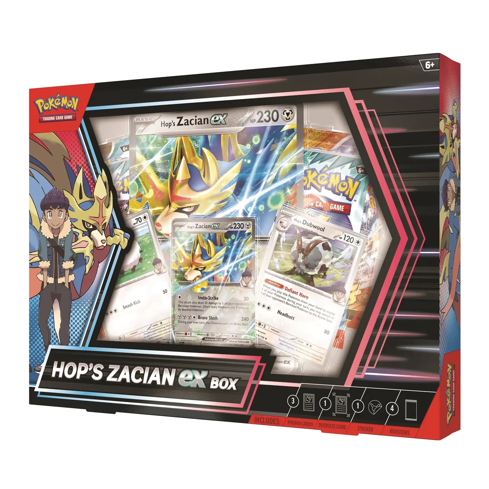 Pokemon TCG: Hop’s Zacian ex Box - The Pokemon Company