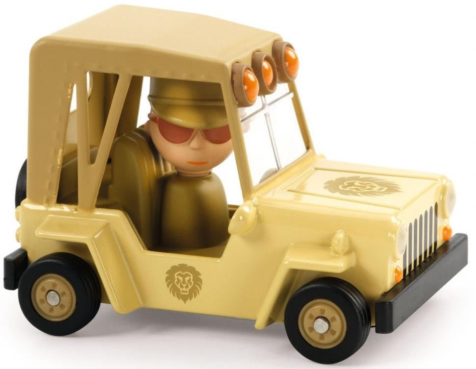 Masinuta - Crazy Motors - Lion Safari - Djeco