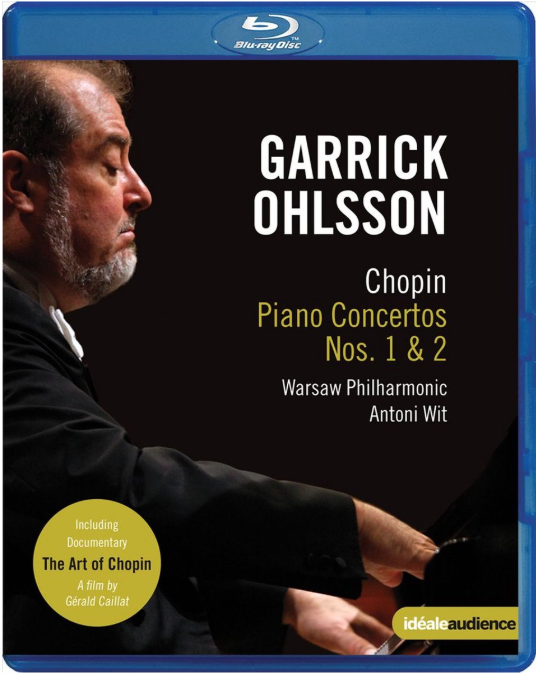 Chopin Piano Concertos Nos.1 and 2 (Blu-Ray) - Garrick Ohlsson, Warsaw ...