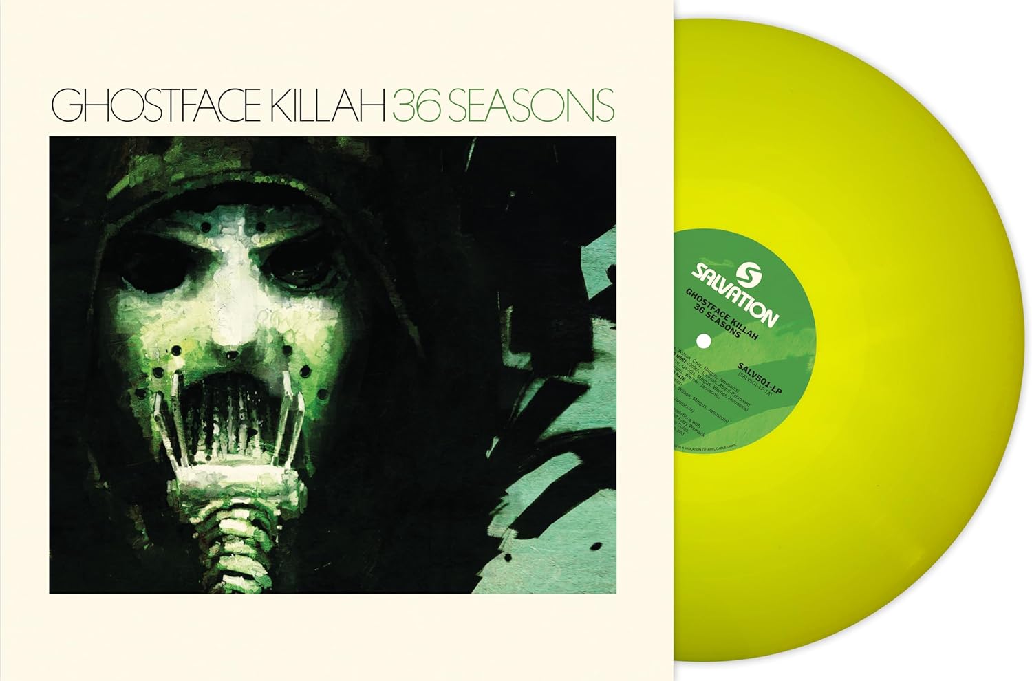 36 Seasons (Transparent Yellow Vinyl, 10th Anniversary) - Ghostface Killah