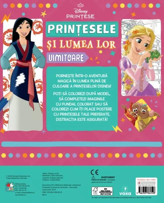 Disney. Printese. Printesele si lumea lor uimitoare