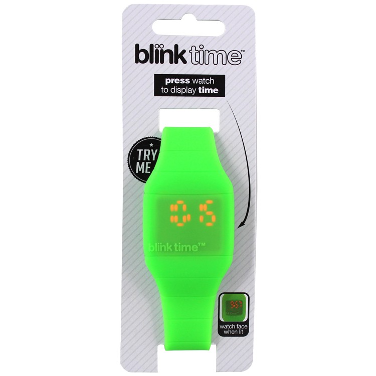 Ceas - Blink Time - Green - 50 Fifty Gifts