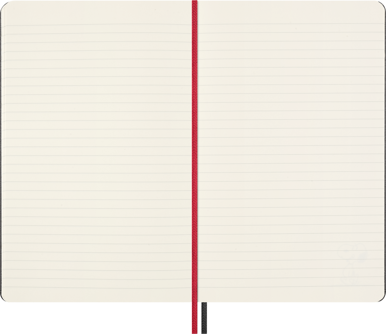 Carnet Peanuts x Moleskine - Large, Ruled, Hardcover (Black & Gift Box ...