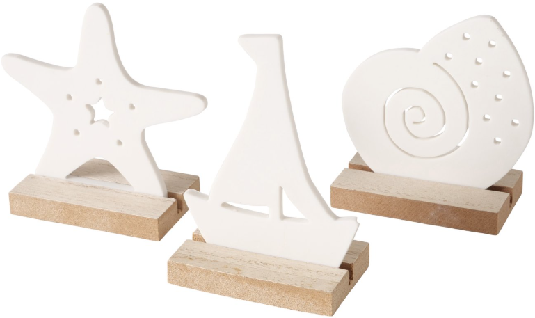 Obiect decorativ cu suport - Oceano, 3 modele - Boltze