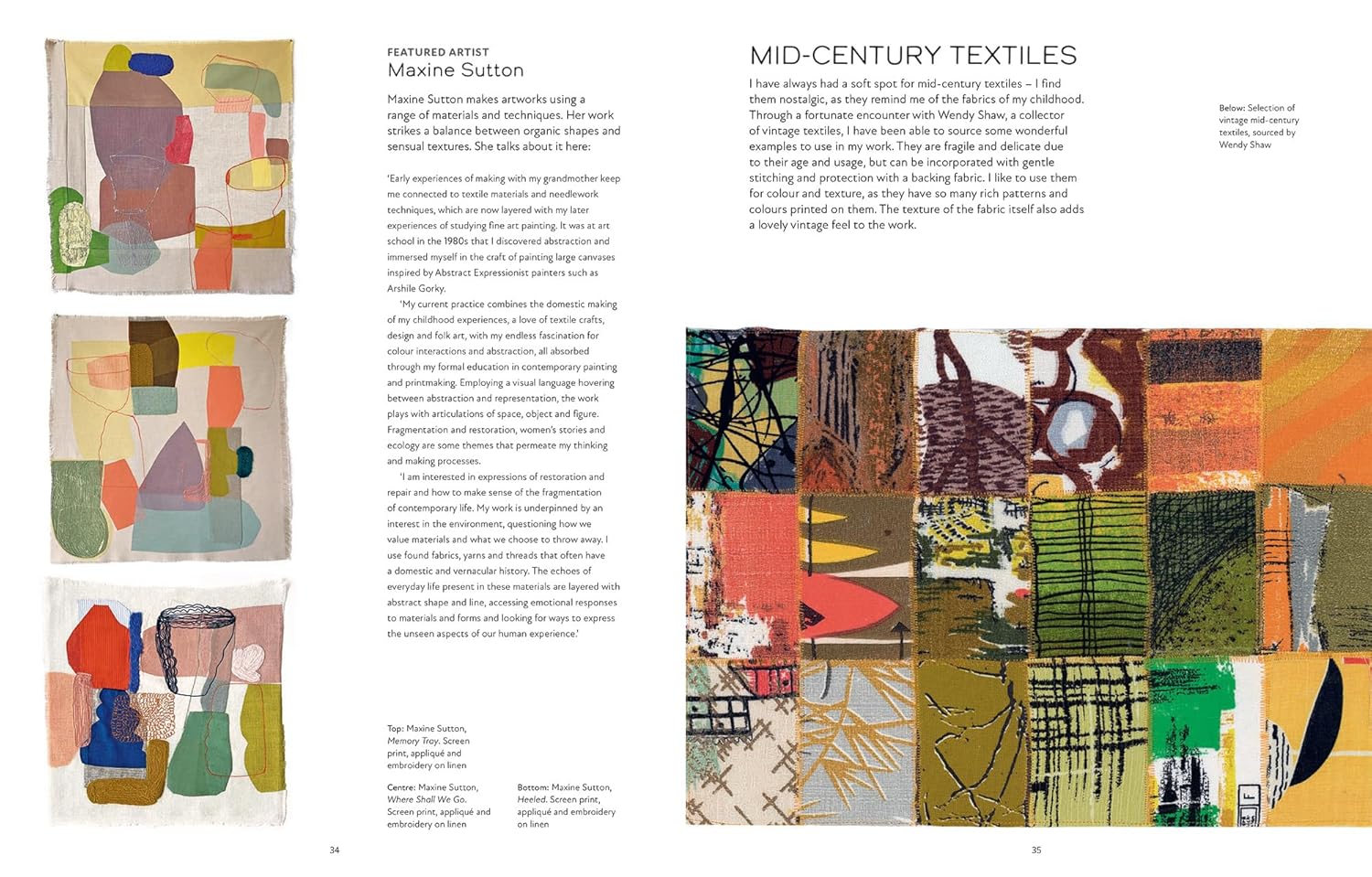 Abstract Textiles - Anne Kelly