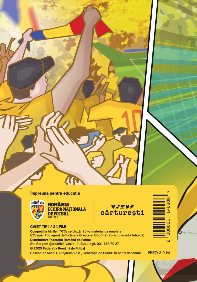 Caiet Tip I (24 file) - BD Ratiu x Mihai I. Grajdeanu - Carturesti