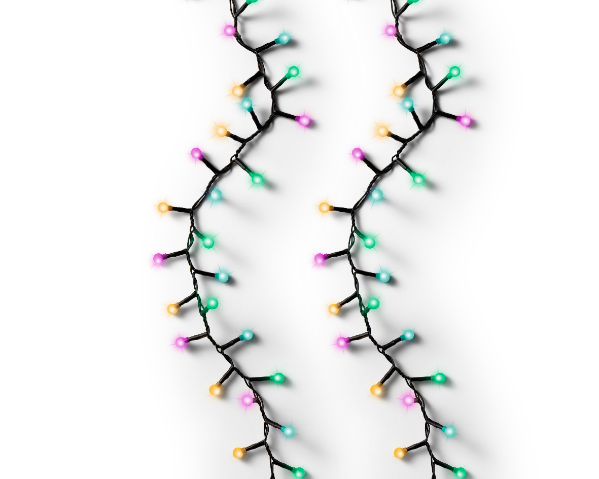 Ghirlanda luminite colorate - LED - Twinkle Effect - Lumineo