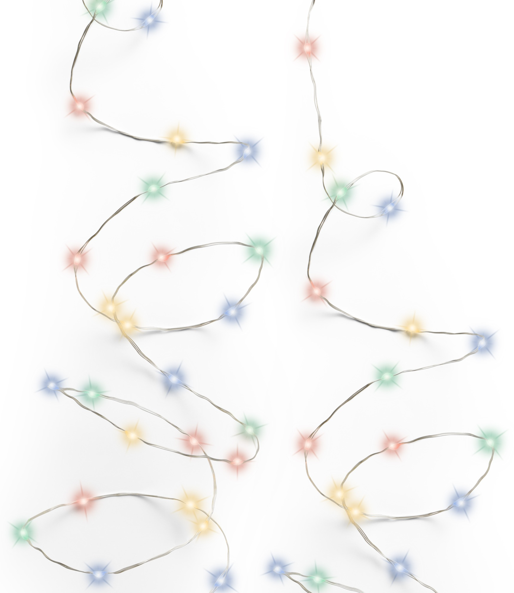 Ghirlanda de luminite - 50 Micro LED Multicolor Stringlights - Twinkle ...