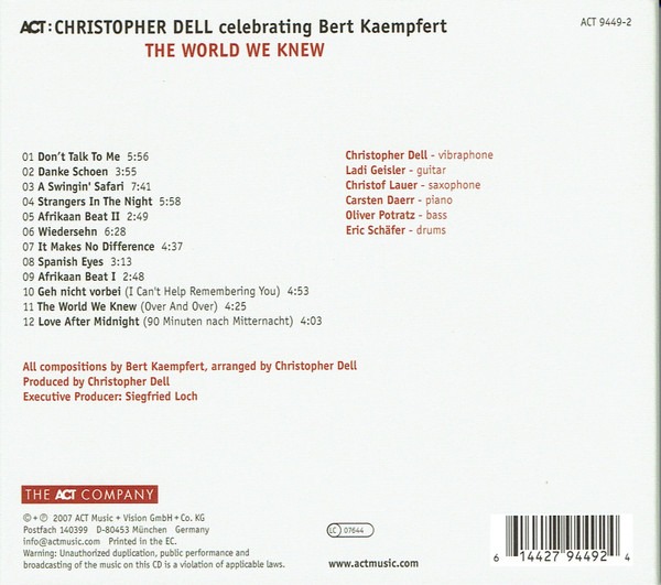 The World We Knew - Christopher Dell